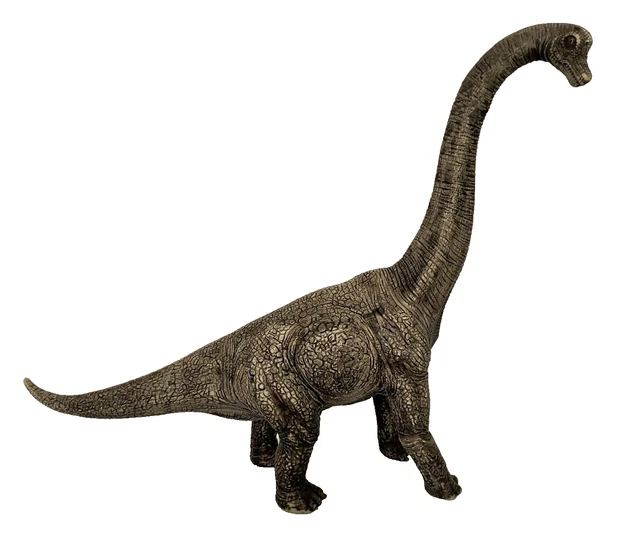 SCHLEICH DINOSAUR FIGURE Large Brown Brachiosaurus 2007 D-73527 Rare £7 ...