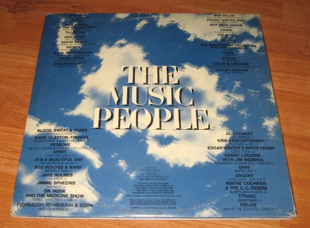 THE MUSIC PEOPLE Cbs Sampler Triple Lp Vinyl In Trifold Sleeve + Cbs ...