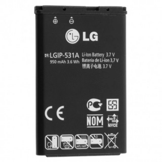 LG GENUINE LGIP-531A Battery for A100 A170 C360 EGO T500GB100GB106GB125 ...