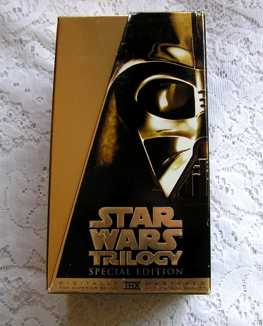 STAR WARS TRILOGY Special Edition Box Set Vhs 1997 Rare ! £466.67 ...