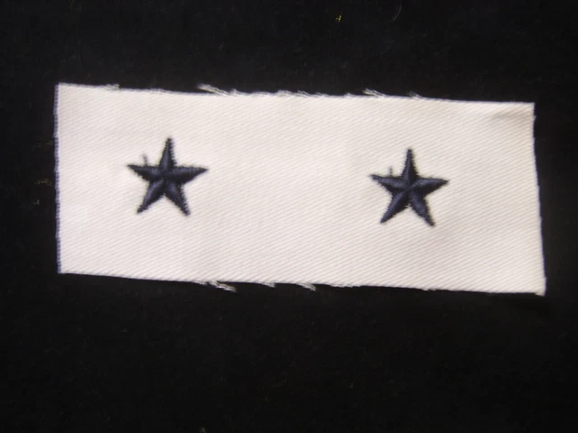 USN MASTER CHIEF Petty Officer Stars Blue On White Pre-1960 :Ky21-1 £4. ...
