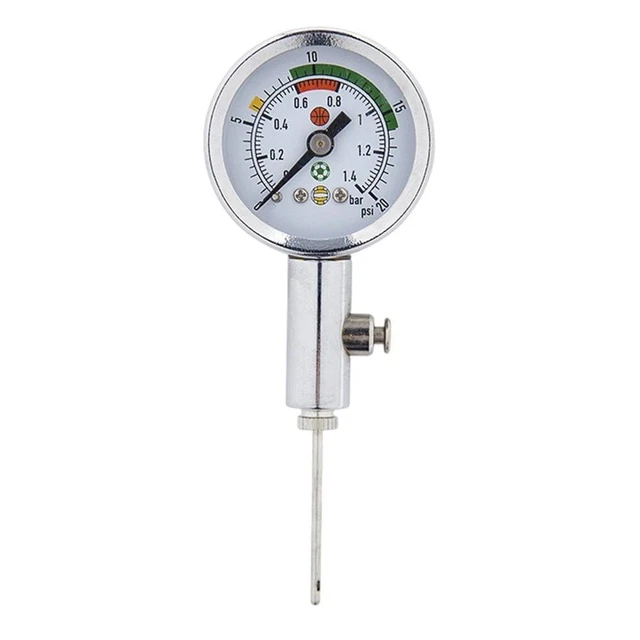 FOR PRECISION PRESSURE Gauge for All Inflatable Sports Balls PSI ...
