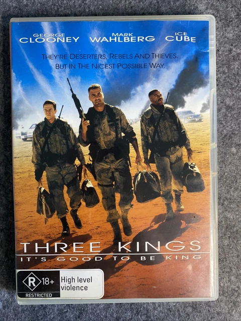 THREE KINGS (DVD, 1999) Region 4 VGC George Clooney Mark Wahlberg £6.10 ...