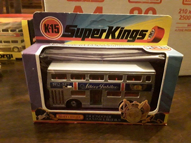 MATCHBOX SUPERKINGS K-15 - The Londoner Queen's Silver Jubilee 1952 ...