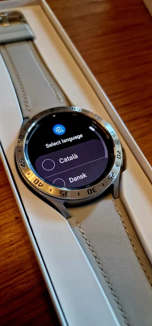 SMARTWATCH SAMSUNG GALAXY Watch 4 Classic 46mm SILVER EUR 100,00 ...