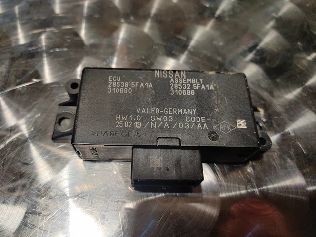 NISSAN MICRA K14 Mk5 Sonar Control Unit Ecu 2016 - 2022 285385Fa1A £23. ...