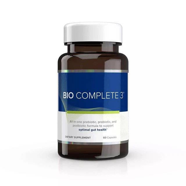 GUNDRY MD BIO COMPLETE 3 Capsules 60 Count PreBiotic ProBiotic ...