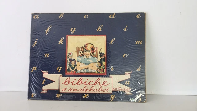 LIVRE ILLUSTRÉ ANCIEN 1946 Bibiche et son alphabet Blanchard EUR 18,00 ...