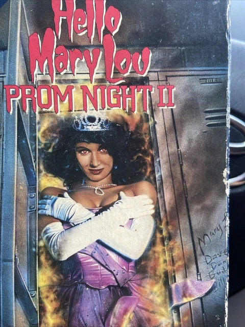 HELLO MARY LOU Prom Night II Vintage VHS 1995 Cult Horror, Halloween ...
