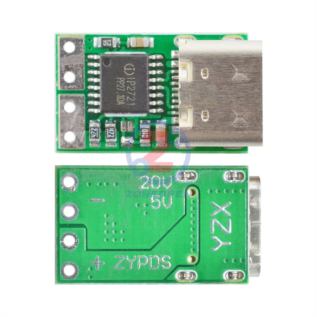 Mini Type C Usb Pd2 0 3 0 To Dc Decoy Fast Charge Trigger Poller