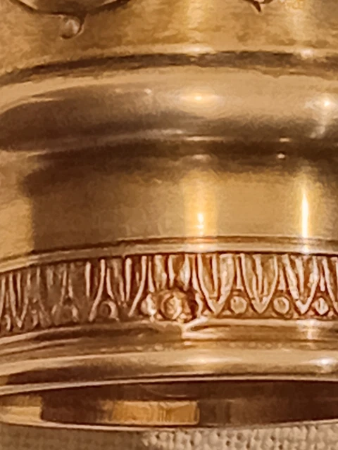 SAUPOUDREUSE SUCRIER CRISTAL taillé - Bouchon pied argent massif ...