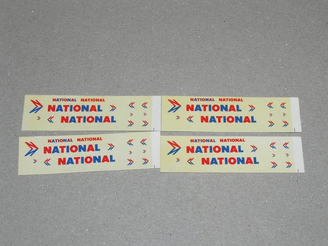 NATIONAL MODEL BUS / Coach water slide fleet name transfers 1/76 scale ...
