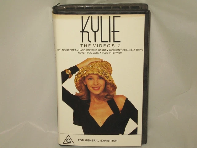 THE KYLIE VIDEOS 94 - 98 - Rare 1998 Roadshow/Mushroom(25) Australia ...