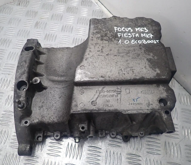 FORD FOCUS MK3 Fiesta Mk7 1.0 Ecoboost Oil Sump Pan E3Bg-6675 £46.39 ...