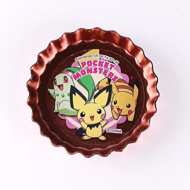 PICHU PIKACHU CHIKORI Pokemon Dining Mini Plate Japanese 1999 Nintendo ...