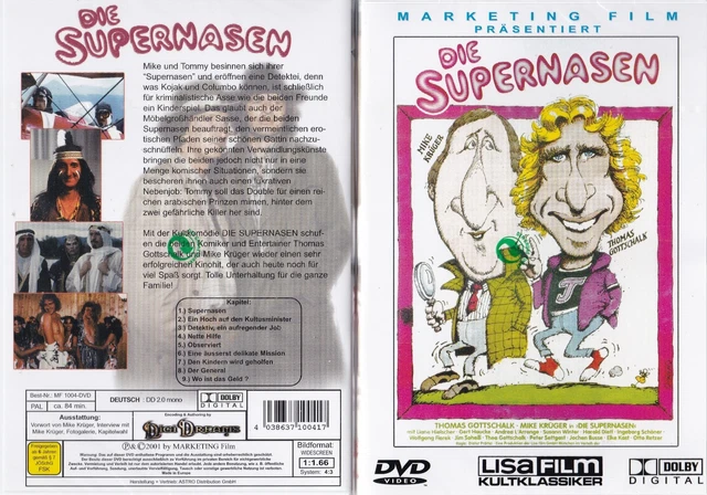 DIE SUPERNASEN (THOMAS Gottschalk, Mike Krüger, Wolfgang Fierek) - neu OVP EUR 3,00 - PicClick DE