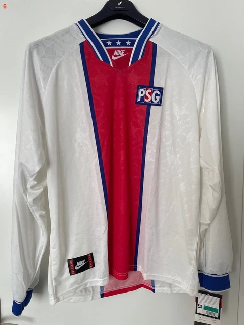 Maillot Du Paris Saint Germain Psg Nike 1994 1995 Extérieur Xl