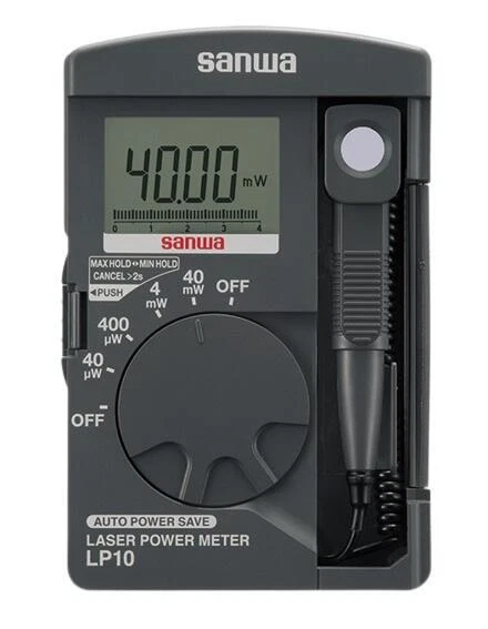 SANWA LASER POWER Meter LP-10 Light Level Check Maintenance from Japan ...