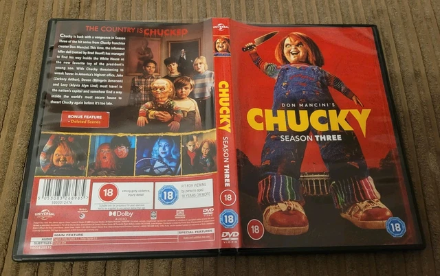 CHUCKY SEASON 3 DVD - 2 Disc Set £5.45 - PicClick UK