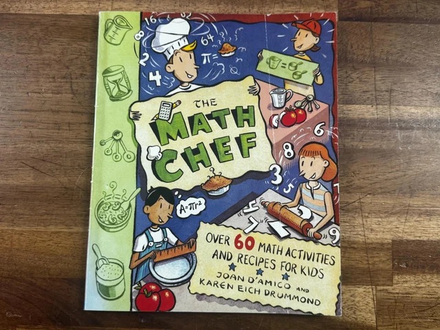 THE MATH CHEF: Over 60 Math Activities and Recipes £4.25 - PicClick UK