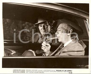 1957 SPOILERS OF THE FOREST Ray COLLINS Sigaro Rod CAMERON Film Joseph ...