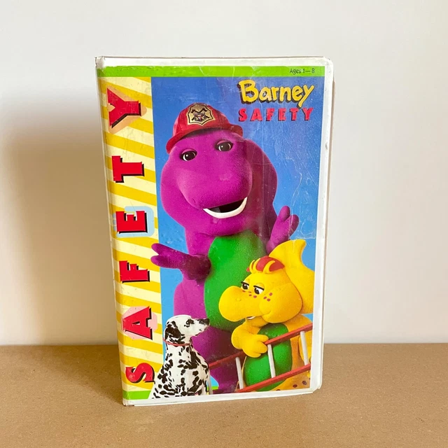 BARNEY - BARNEY Safety VHS, 1995 Kid Musical educational songs, Review ...
