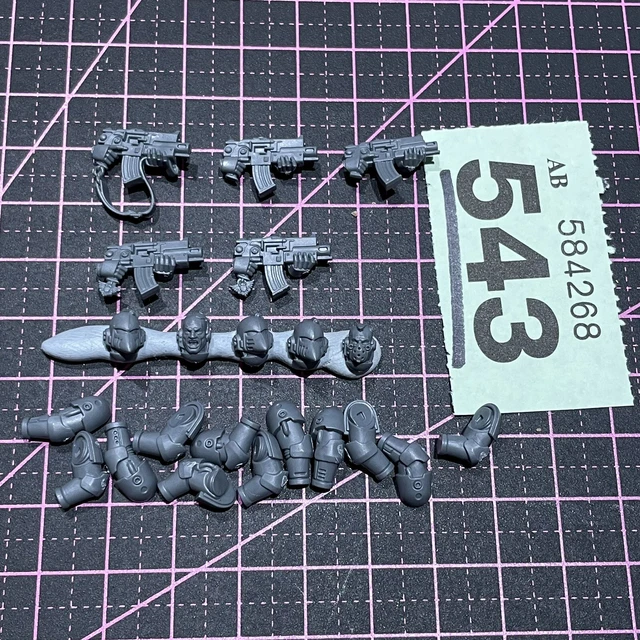 HORUS HERESY MARK 4/MK4 IIII Space Marine Heads Warhammer 40k pezzi di ...