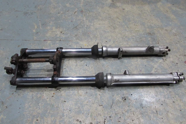 1971 TRIUMPH TR6 Tiger T120R Bonneville Front End Suspension Forks Ecc ...