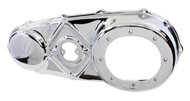 V-TWIN MOTORCYCLE EARLY Model Tin Primary Housing Chrome Primary Cover ...