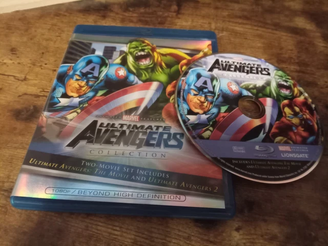 ULTIMATE AVENGERS COLLECTION (Blu-ray Disc, 2007) Marvel Animated ...