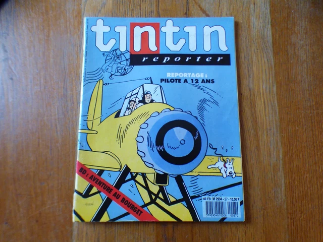 TINTIN REPORTER N° 27 COMPLET DU SUPPLEMENT TINTIN REPORTER COVER ...
