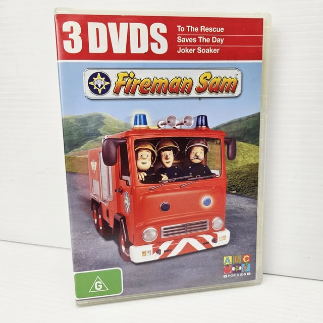 FIREMAN SAM - To The Rescue / Saves The Day / Joker Soaker 3 DVD Set ...