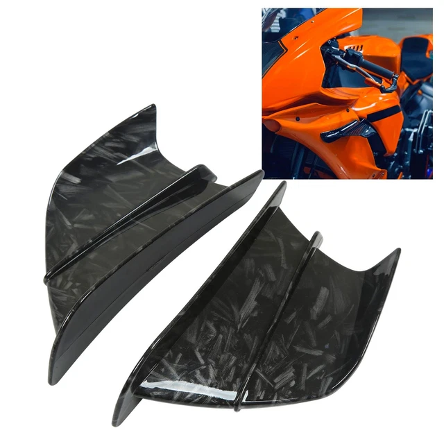 AERODYNAMISCHE MOTORRAD-FRONTVERKLEIDUNGS-SEITEN-WINGLETS FÜR Sportbike ...