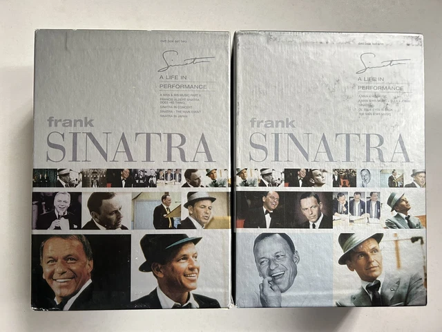 FRANK SINATRA A Life In Performance DVD 10 Disc Box Set 1 & 2 EUR 31,17 ...