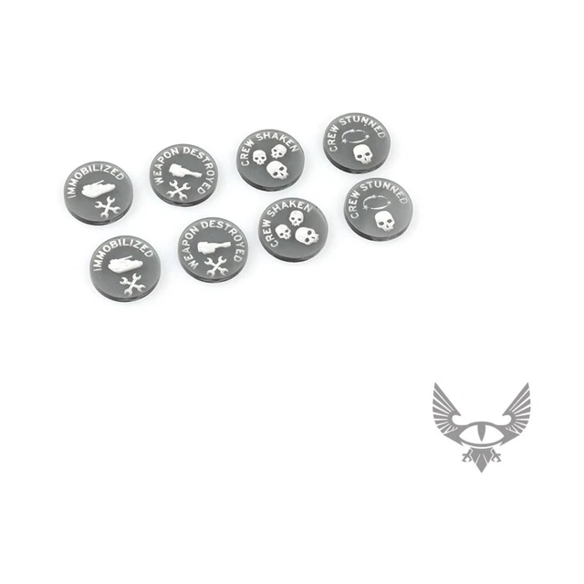 BATTLE KIWI WARHAMMER 40k Heresy Vehicle Status Tokens New £9.60 ...