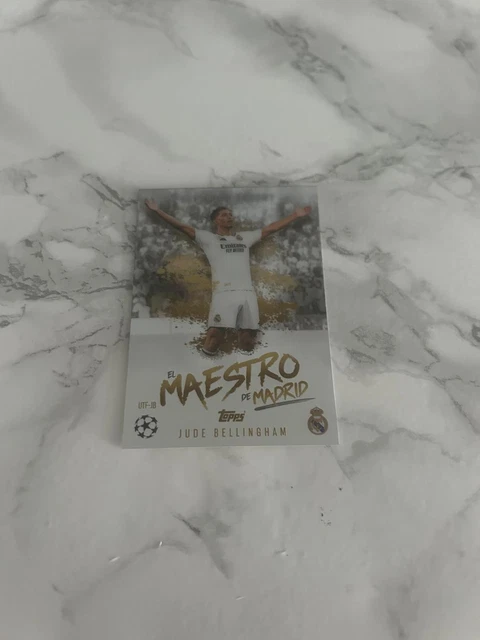 MATCH ATTAX JUDE Bellingham Ultra-Rare EL Maestro De Madrid Card, Ex ...