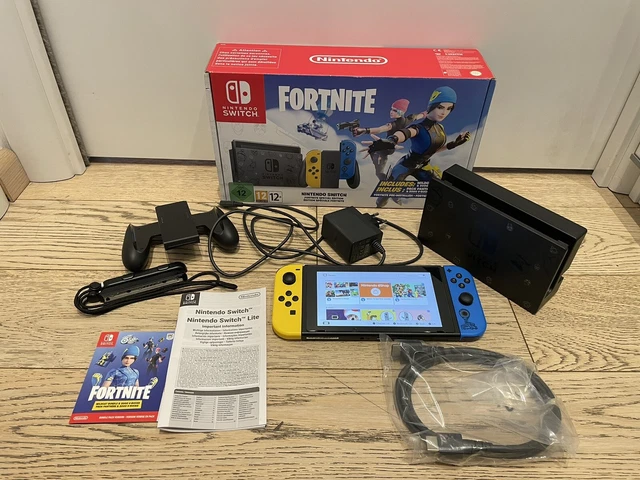 CONSOLE NINTENDO SWITCH - Fortnite Limited Edition - Version 2 HAC-001 ...