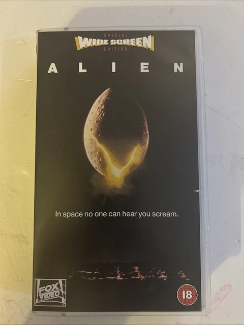 ALIEN - WIDESCREEN Edition - vhs video tape - Fox Video £10.08 ...