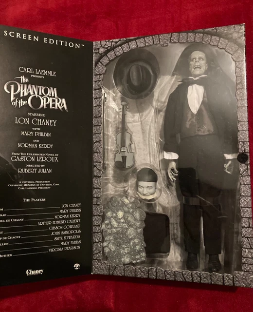PHANTOM OF THE Opera - Lon Chaney 12” Silver Screen Edition (Sideshow ...