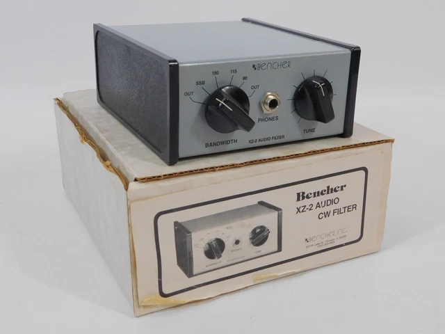 BENCHER XZ-2 HAM Radio Audio CW Filter + Box (excellent condition) $80. ...