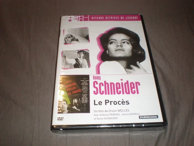 LE PROCÈS - Romy Schneider - Anthony Perkins - Orson Welles DVD NEUF ...