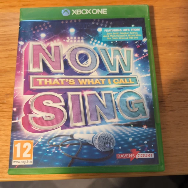 NOW THAT'S WHAT I Call Sing Xbox One With Microphones £0.99 - PicClick UK