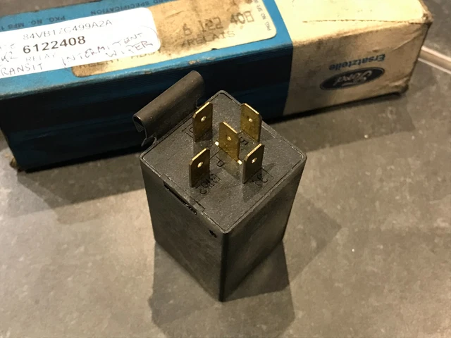 FORD TRANSIT MK2 New Genuine Ford intermittent wiper relay 6122408 £23. ...