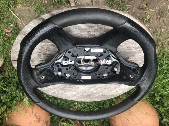 MERCEDES W221 W216 Brabus Steering Wheel Leather Alcantara Oem Two Tone ...