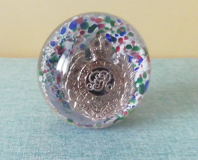 WW1 ROYAL ENGINEERS Grv Cap Badge Glass Paperweight £55.00 - PicClick UK