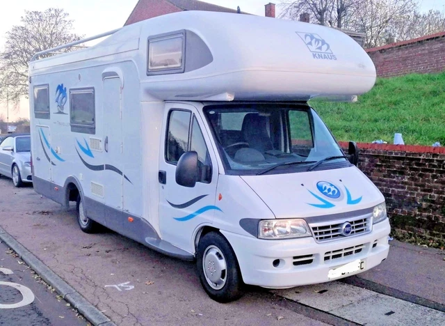 KNAUS TRAVELLER 708G - Sleeps 6 luxury motorhome, air con. top of the ...