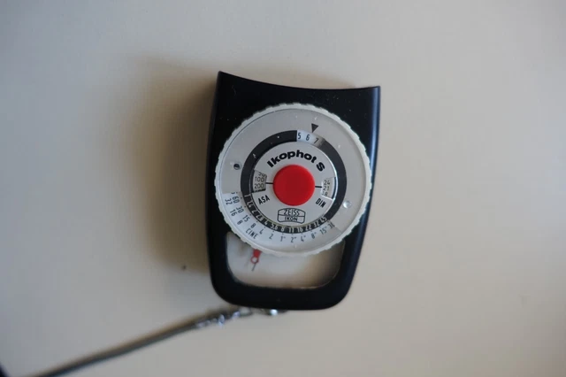 ZEISS IKON IKOPHOT S Belichtungsmesser Light Meter Lichtmesser DIN ASA ...
