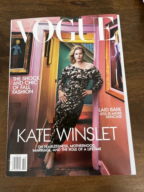 VOGUE OCTOBER 2023 Kate Winslet on Cover Actual Magazine (Oct 2023) £3. ...