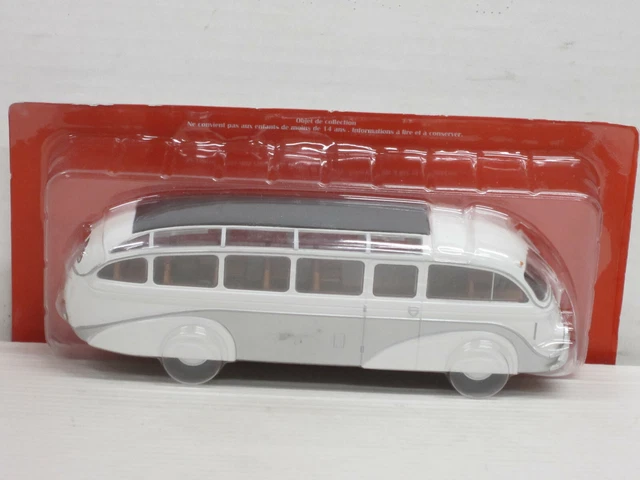 MERCEDES-BENZ LO 3100 Stromlinien Bus / Reisebus weiß/silber Box ...
