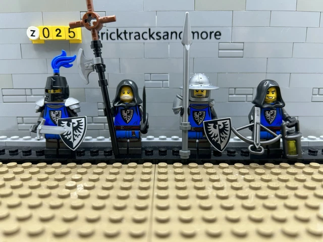 LEGO® RITTER MINIFIGUR Knights Battlepack Castle Falken Falcon NEU 4 ...